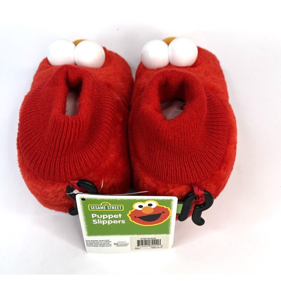 Sesame Street | Shoes | Sesame Street Elmo Puppet Slippers Shoes Padded ...